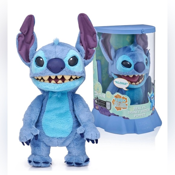 Disney | Toys | Disney X Lilo And Stitch Stitch Real Fx Puppet ...